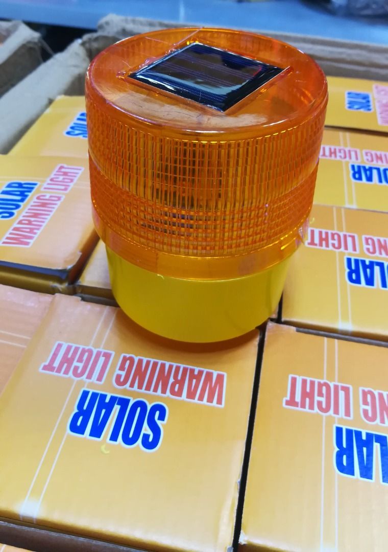 Solar LED Warning Light Magnetic Type, Commercial & Industrial ...