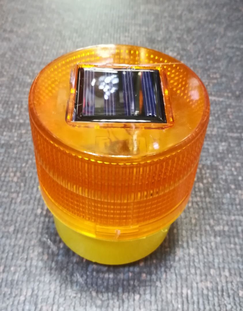 Solar LED Warning Light Magnetic Type, Commercial & Industrial ...