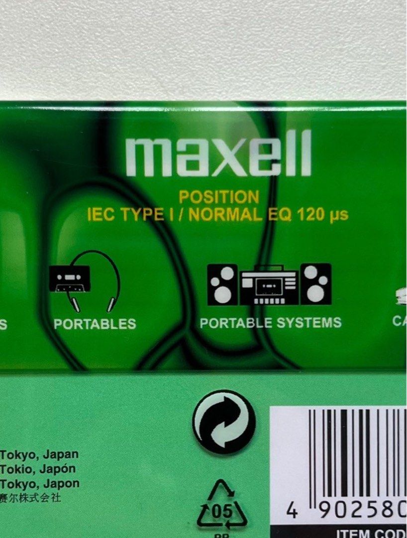 Sony/Maxwell Cassette (new), Audio, Other Audio Equipment on Carousell