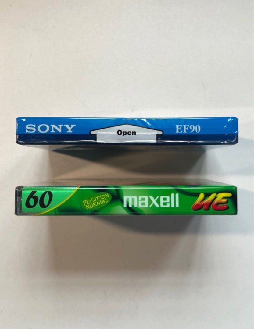 Sony/Maxwell Cassette (new), Audio, Other Audio Equipment on Carousell