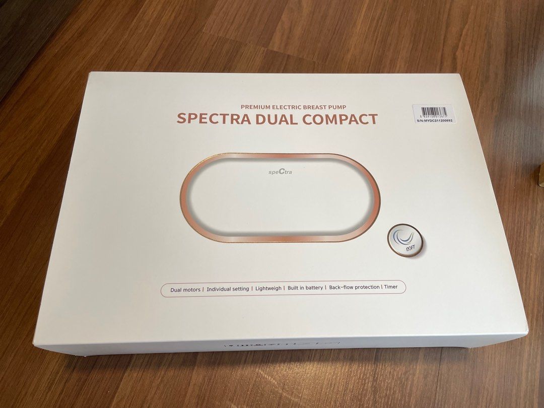 Spectra dual compact breast pump, Babies & Kids, Nursing & Feeding ...