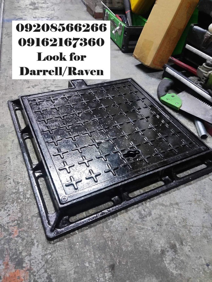 SQUARE MANHOLE COVER 400 X 400MM, Commercial & Industrial, Construction ...