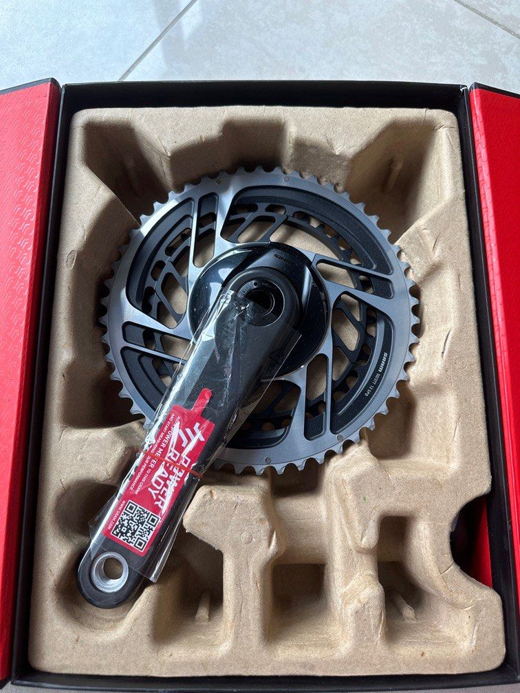 Sram Red crankset 50/37T- 170mm - 12 speeds, Sports Equipment, Bicycles ...