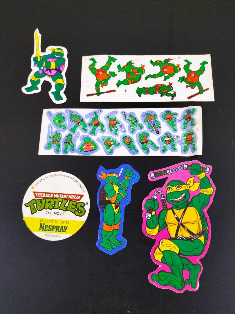 Sticker TMNT Ninja Turtle, Hobbies & Toys, Collectibles & Memorabilia ...