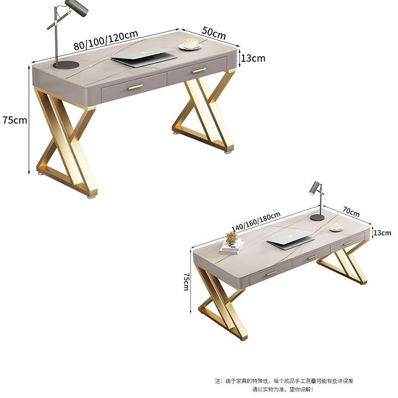 Study Table Office Desk Sintered stone Desk Student Table Computer ...