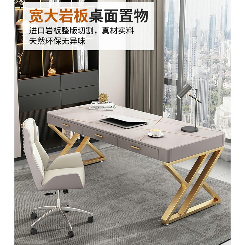 Study Table Office Desk Sintered stone Desk Student Table Computer ...
