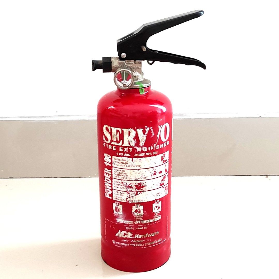 Tabung kosong pemadam apar SERVVO 1KG ABC 90 POWDER P100 Alat pemadam ...