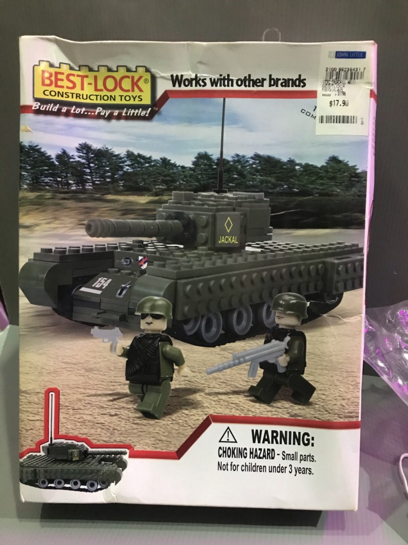 Tank Best-Lock Construction Toys, Toys & Collectibles, Mainan di Carousell