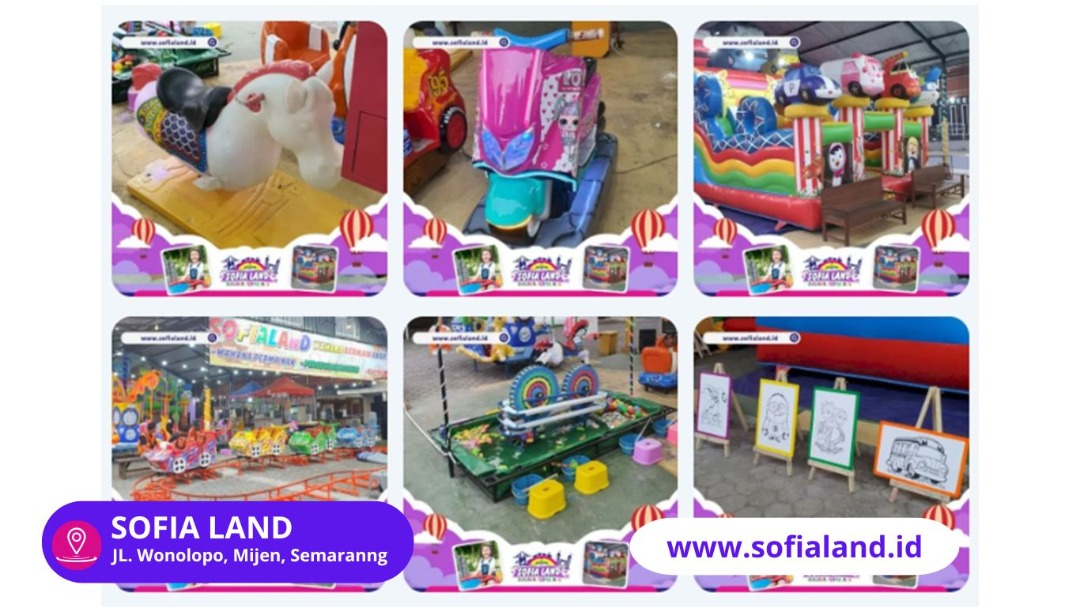 Tempat Wisata Anak Di Semarang Sofia Land Kunjungi sofialand.id, Toys & Collectibles, Mainan di ...