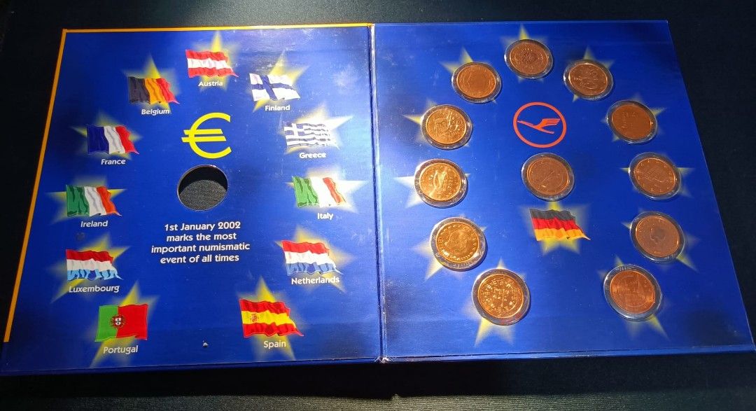 The airline with the Most Extensive Network In Europe (Euro Coin Set ...