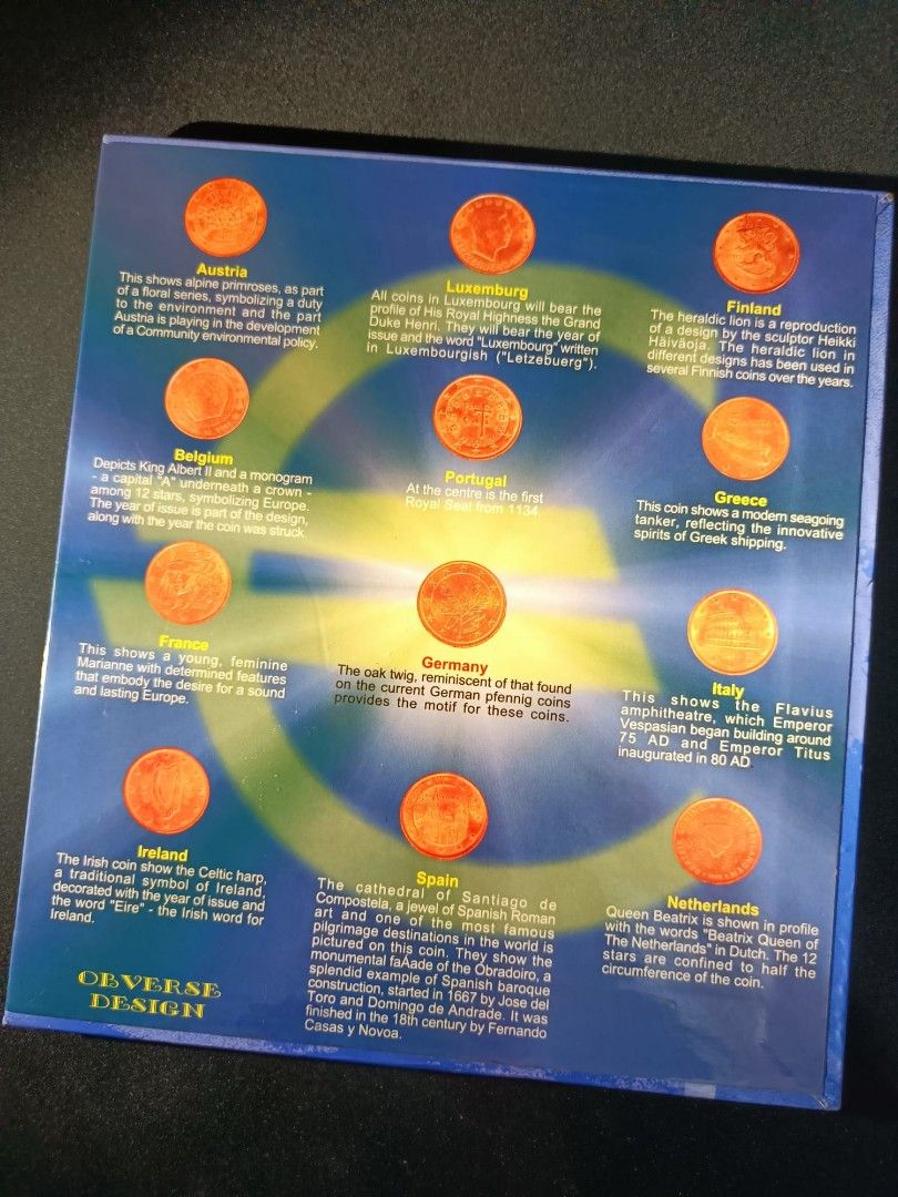 The airline with the Most Extensive Network In Europe (Euro Coin Set ...