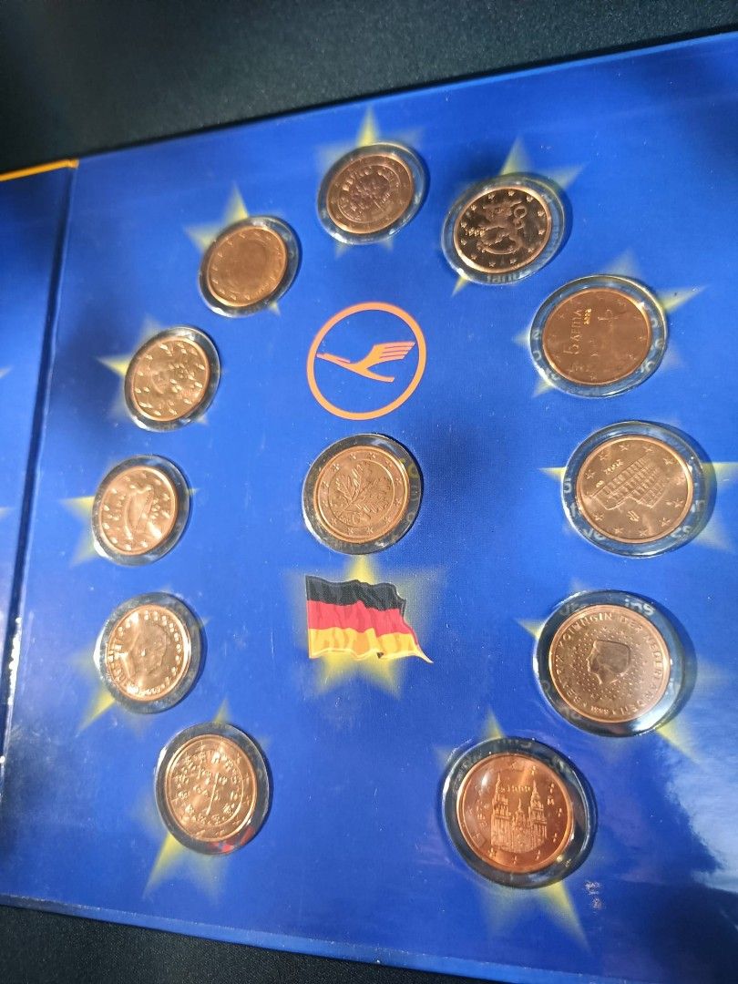 The airline with the Most Extensive Network In Europe (Euro Coin Set ...