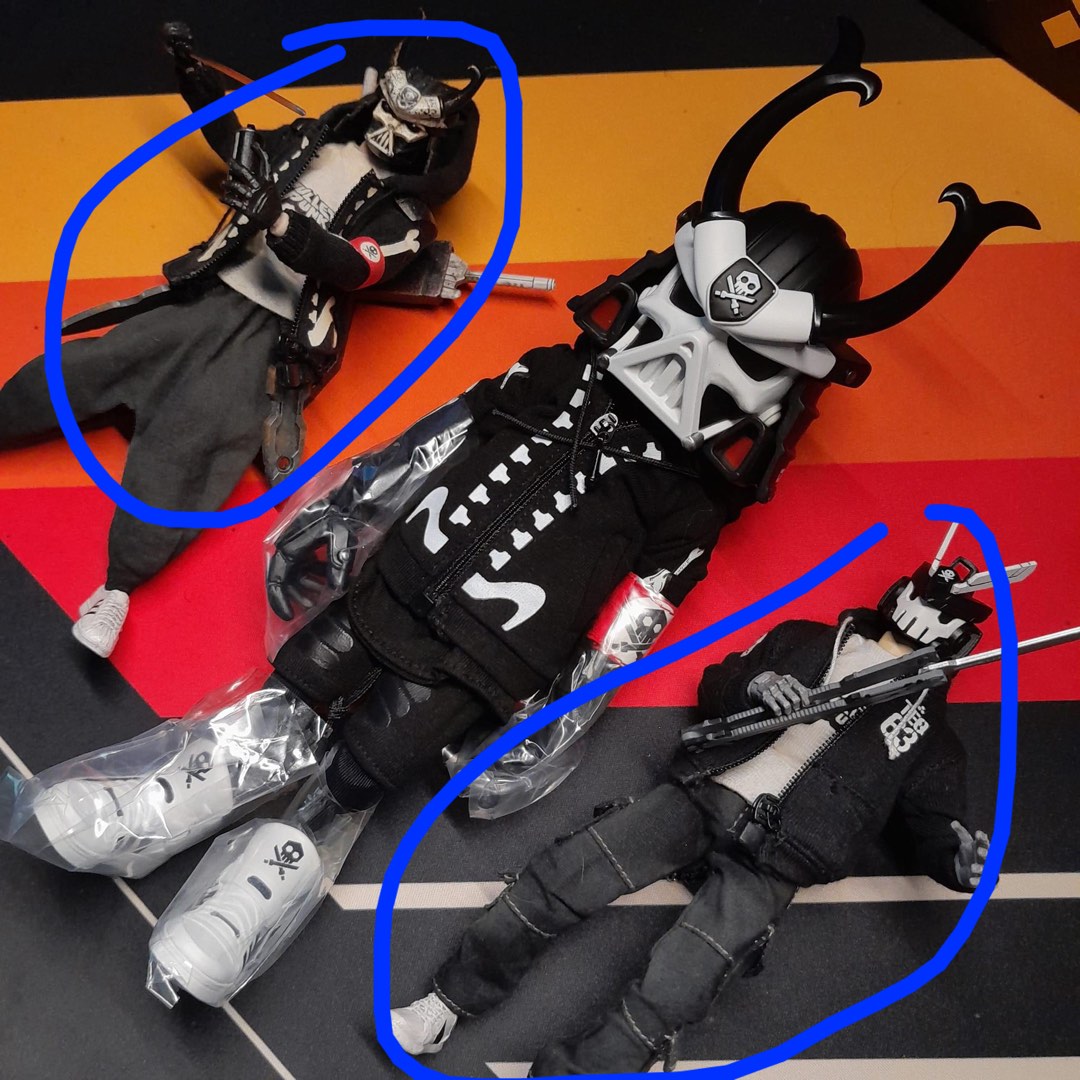 Both "THE GHOST OF KUROSAWA" 1:12 Portable Scale Action Figures & 1:12 ...