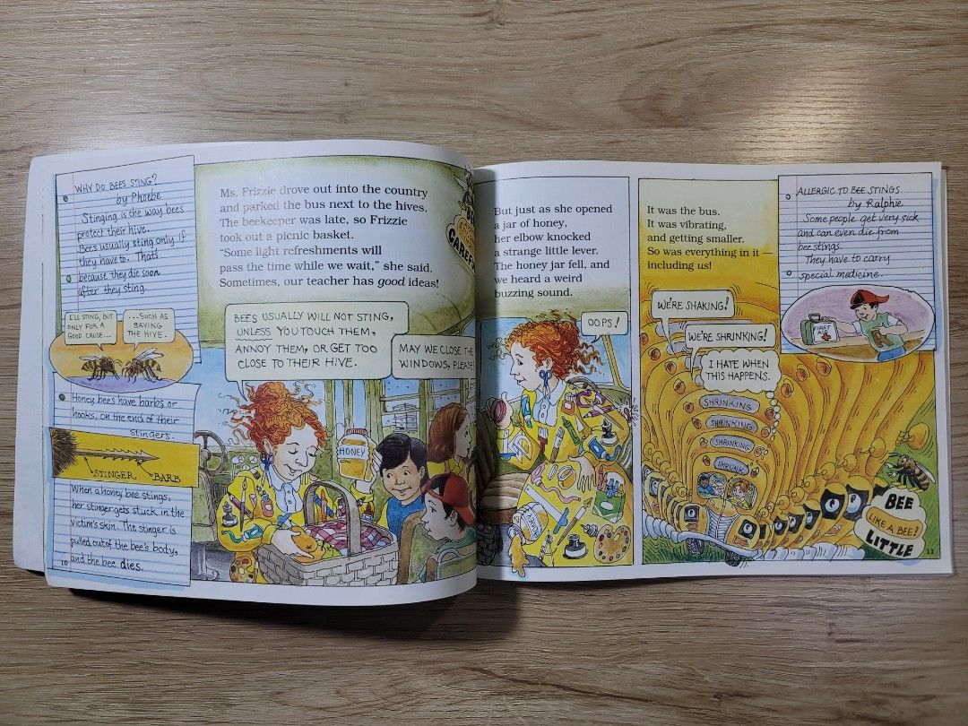 The Magic School Bus: Inside A Beehive, Hobbies & Toys, Books ...