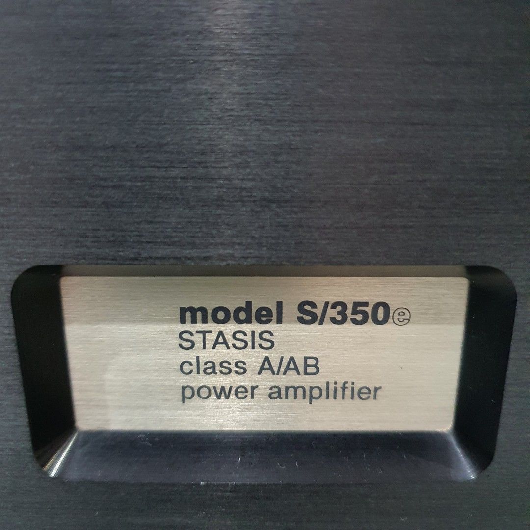 Threshold S350e power amp, Audio, Soundbars, Speakers & Amplifiers on ...