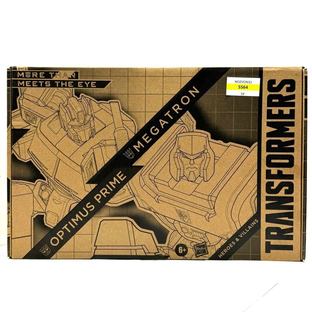 TP-Transformers Toys Heroes and Villains Optimus Prime and Megatron 2 ...