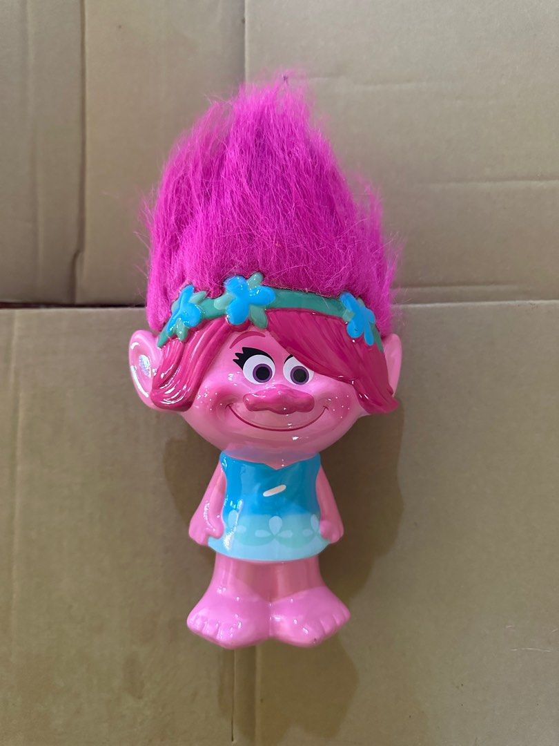 Trolls Ceramic Coin bank, Hobbies & Toys, Toys & Games on Carousell