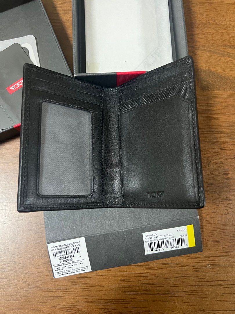 Tumi wallet card holder, Men's Fashion, Watches & Accessories, Wallets ...