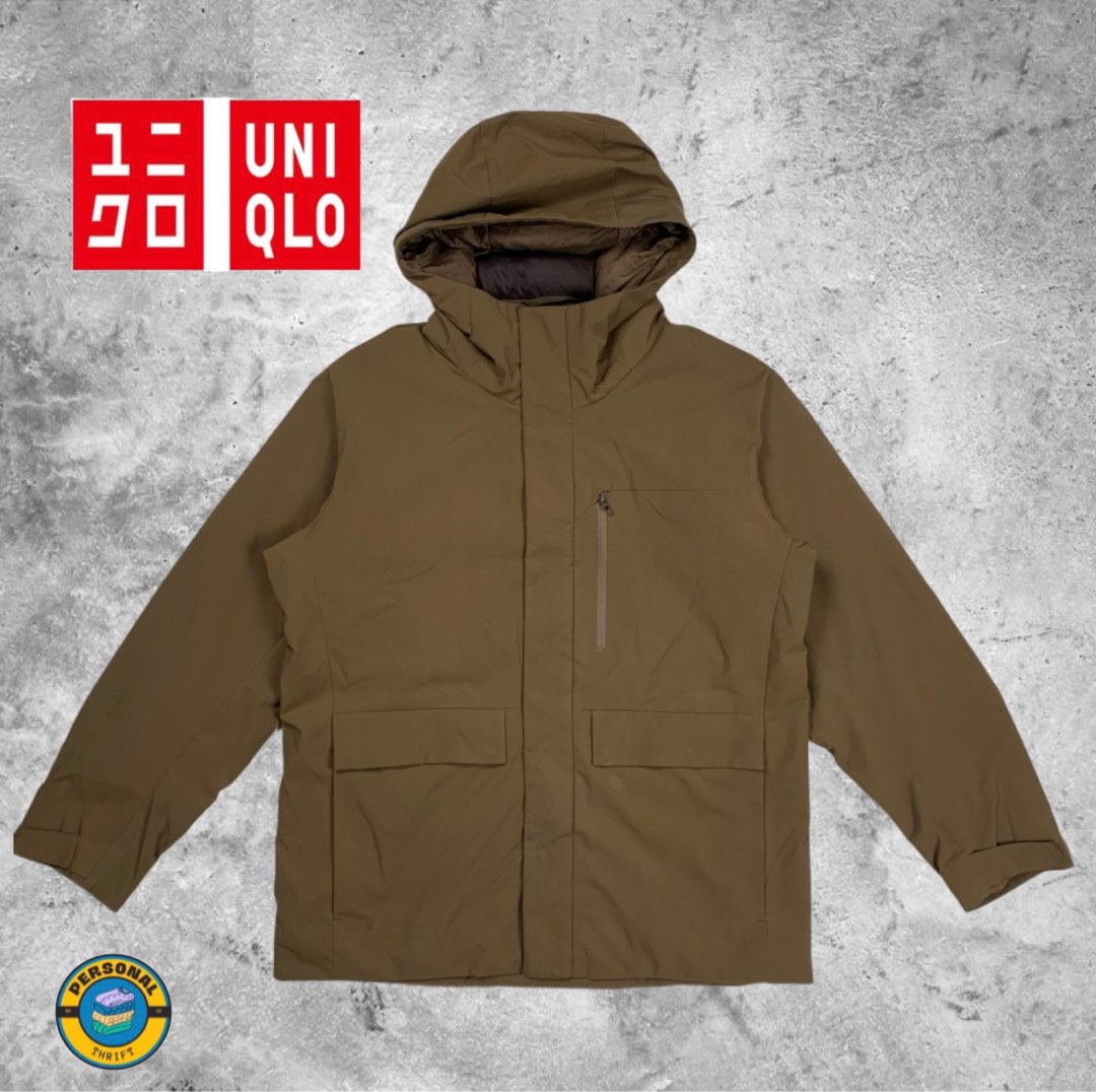 Uniqlo Parka Jacket, Men's Fashion, Coats, Jackets and Outerwear on ...