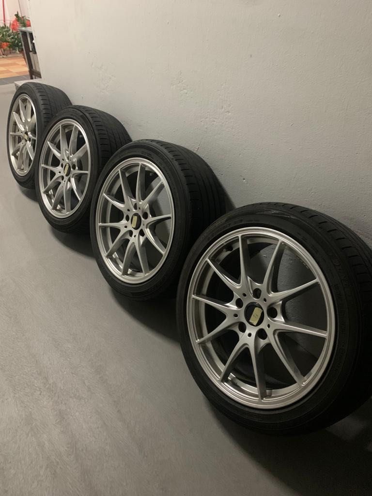 Used Tyres & Rims 17Inches, Car Accessories, Tyres & Rims on Carousell
