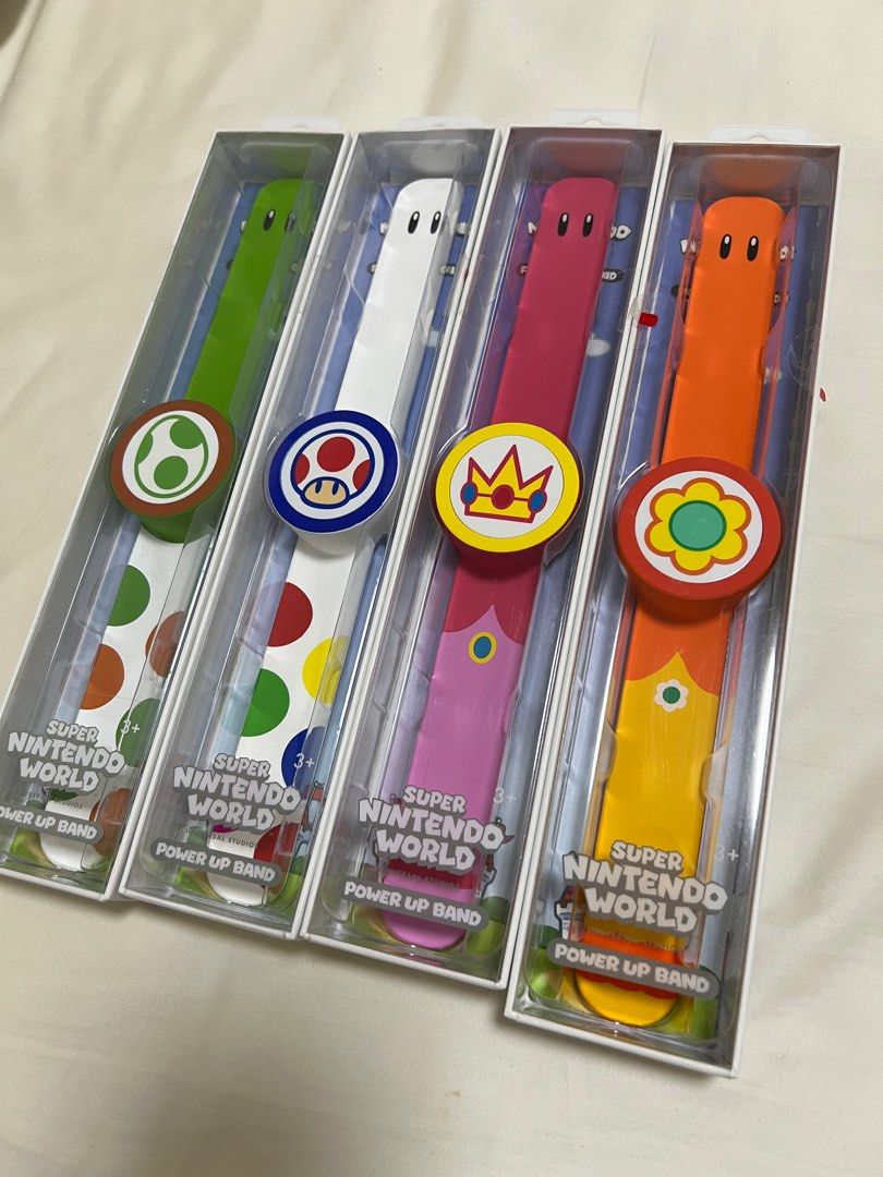 USJ Super Nintendo power up bands, Hobbies & Toys, Toys & Games on ...