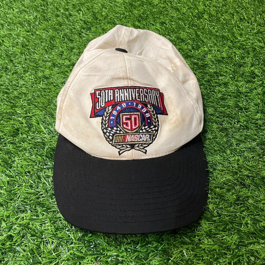Vintage 1998 Nascar 50th Anniversary Strapback Cap, Men's Fashion ...