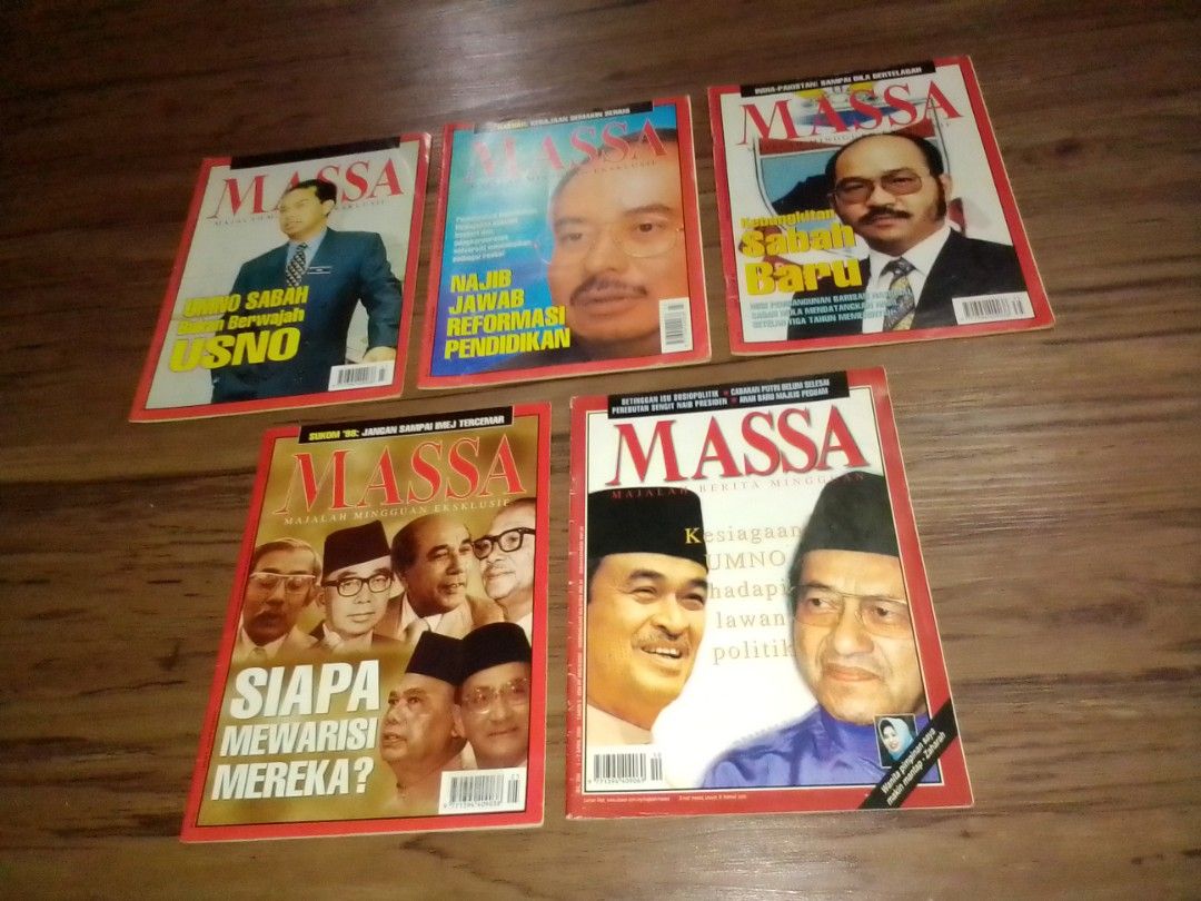 Vintage 90an Majalah Massa / Majalah Massa / Massa Magazine / Kru / Old ...