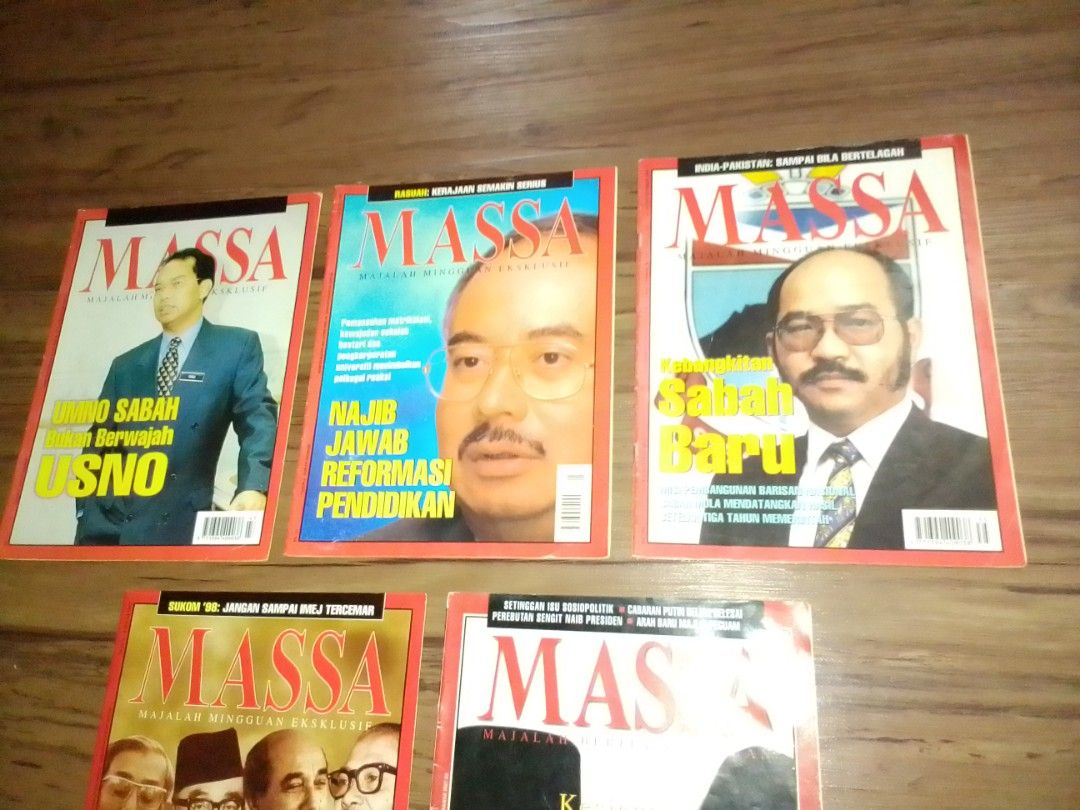 Vintage 90an Majalah Massa / Majalah Massa / Massa Magazine / Kru / Old ...