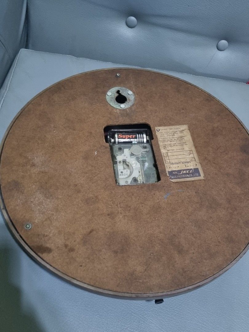 Vintage Jeco Electronic wall clock Japan, Furniture & Home Living, Home ...