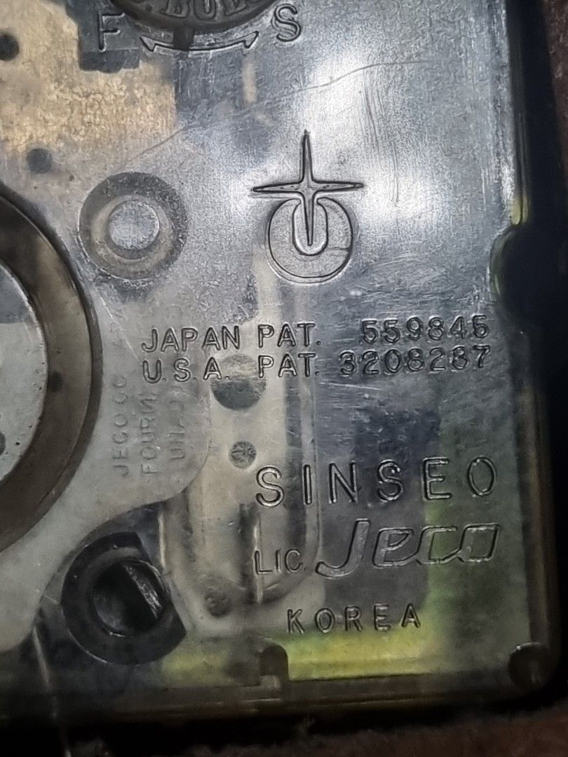 Vintage Jeco Electronic wall clock Japan, Furniture & Home Living, Home ...