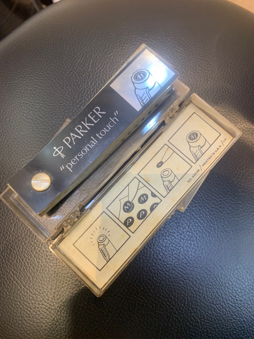 Vintage Parker “personal touch” stickers, Hobbies & Toys, Collectibles ...