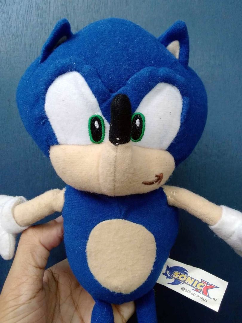 Vintage Sonic The Hedgehog Anime Game Plush Stuff Toy(Sonic X Project ...