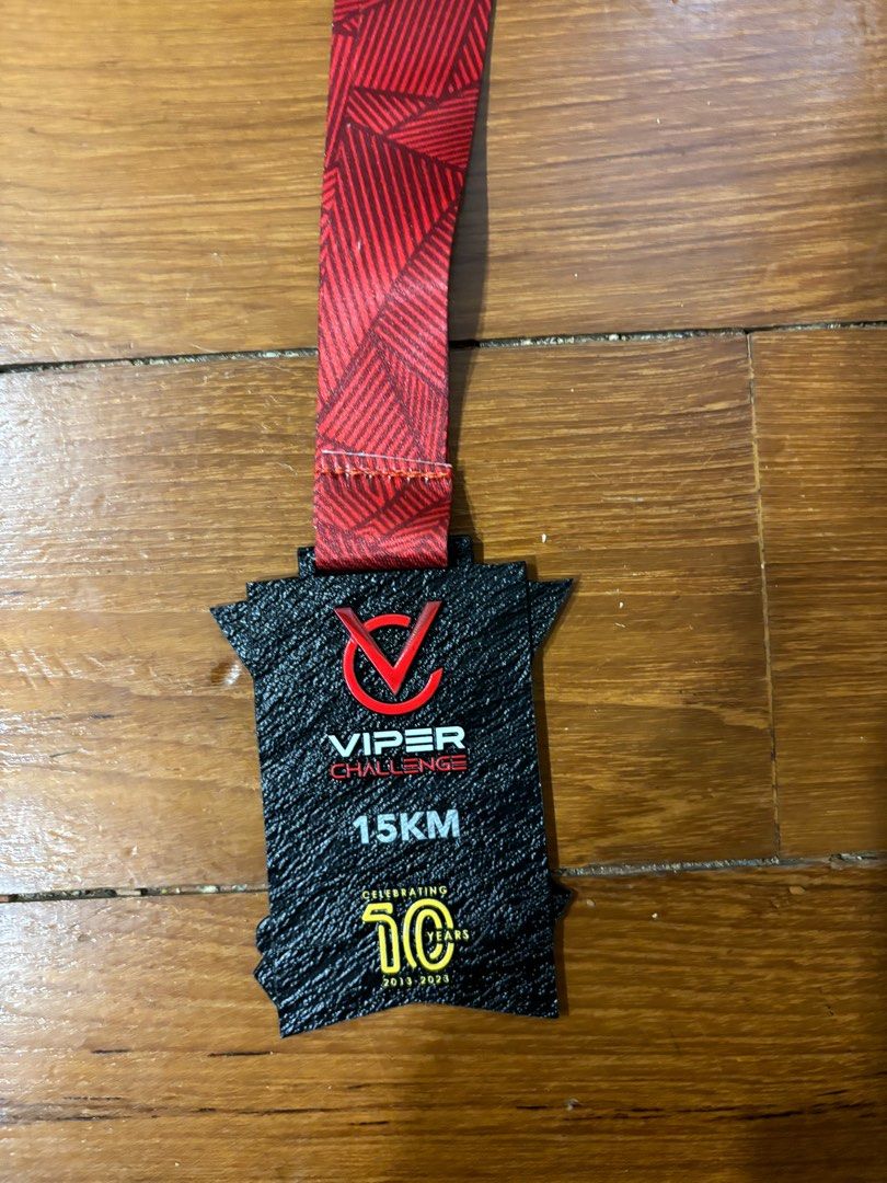 Viper Challenge: Viper Bridge 15KM Finisher Medal!, Hobbies & Toys ...