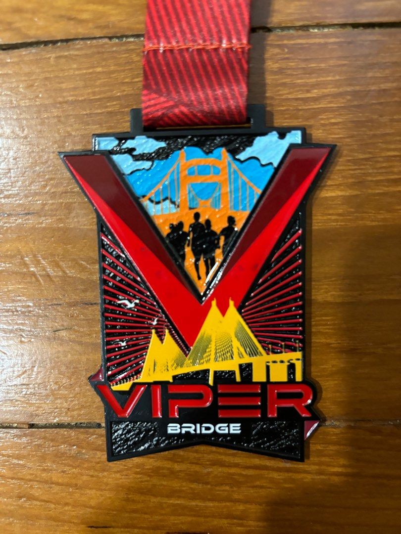 Viper Challenge: Viper Bridge 15KM Finisher Medal!, Hobbies & Toys ...