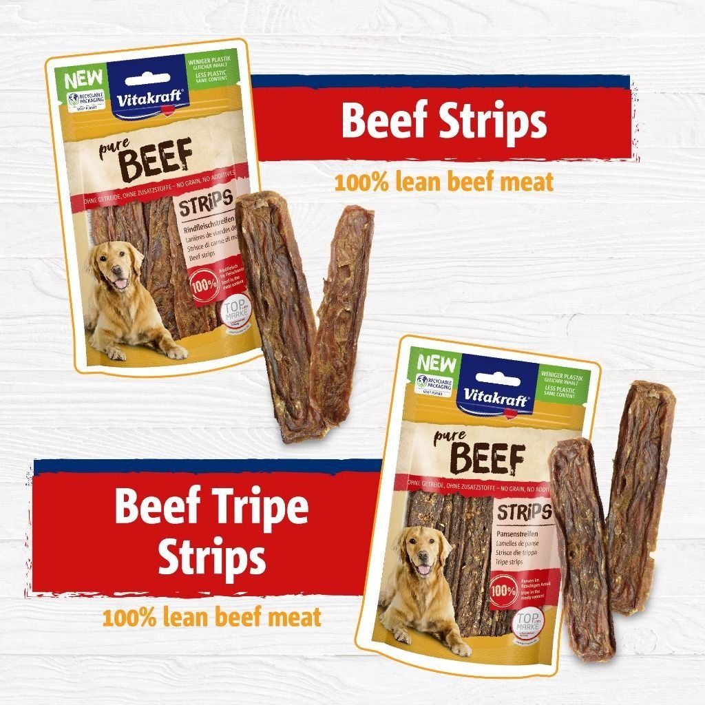 Vitakraft Chew Stick Dog Pet Snack Training Beef Duck Ham Lamb Chicken ...
