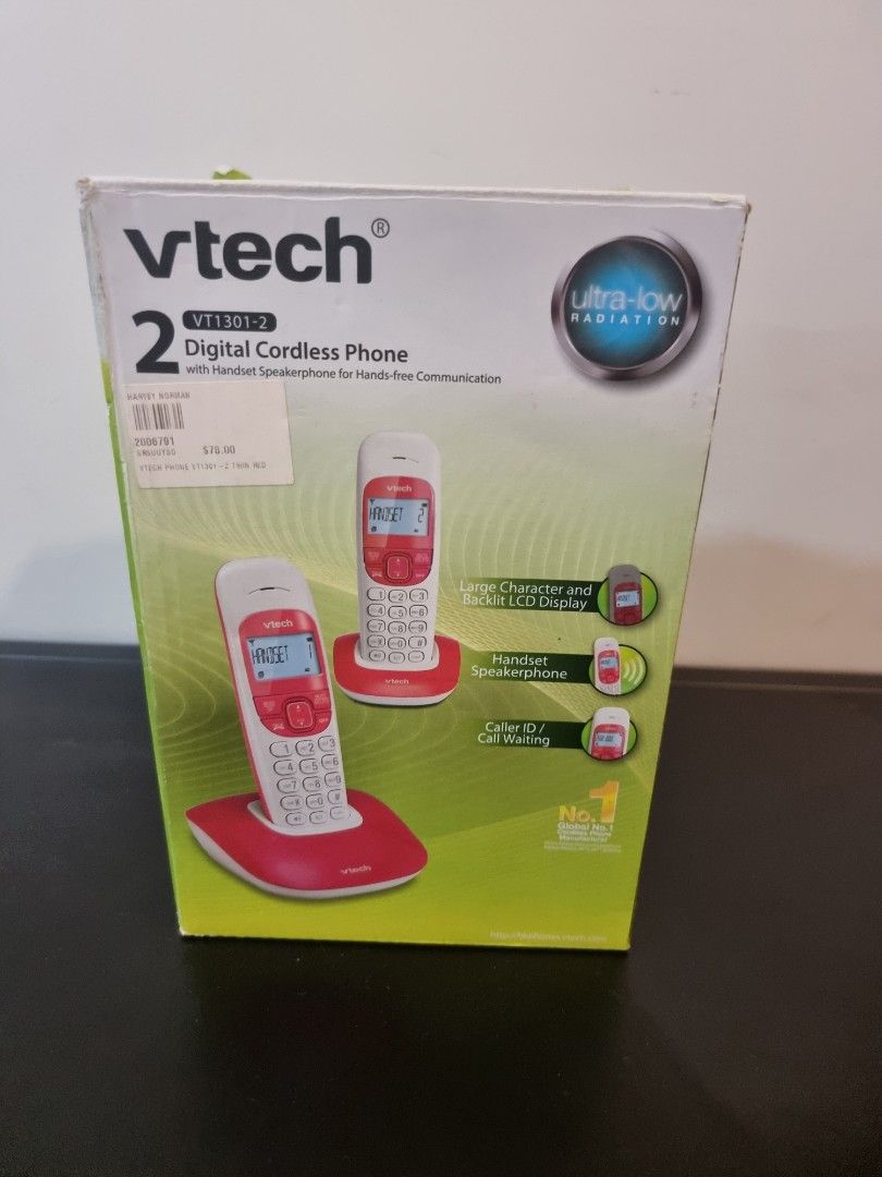Vtech Digital Cordless Phone set, TV & Home Appliances, Other Home ...