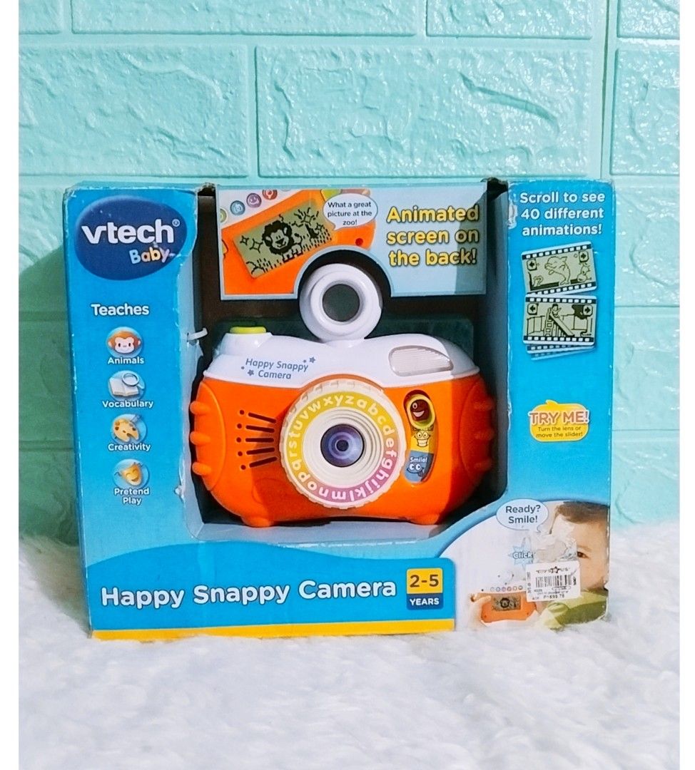 Vtech Happy Snappy Camera, Babies & Kids, Infant Playtime on Carousell