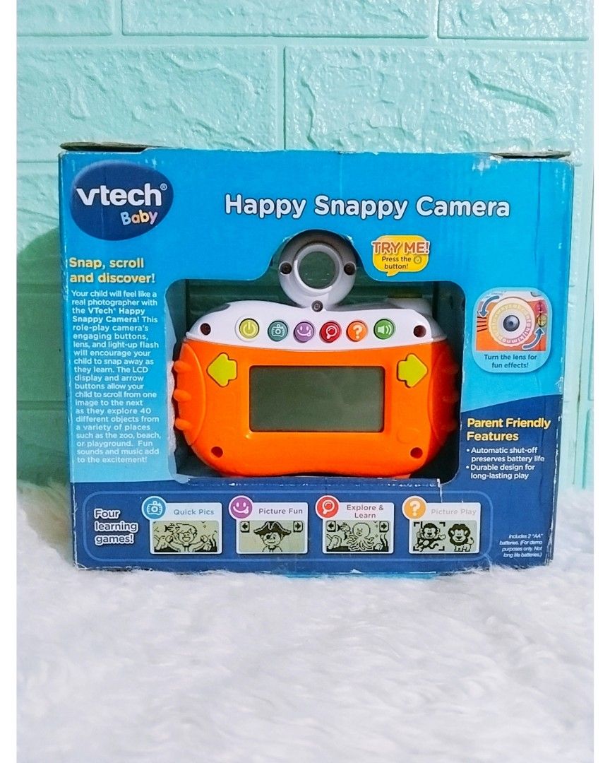Vtech Happy Snappy Camera, Babies & Kids, Infant Playtime on Carousell