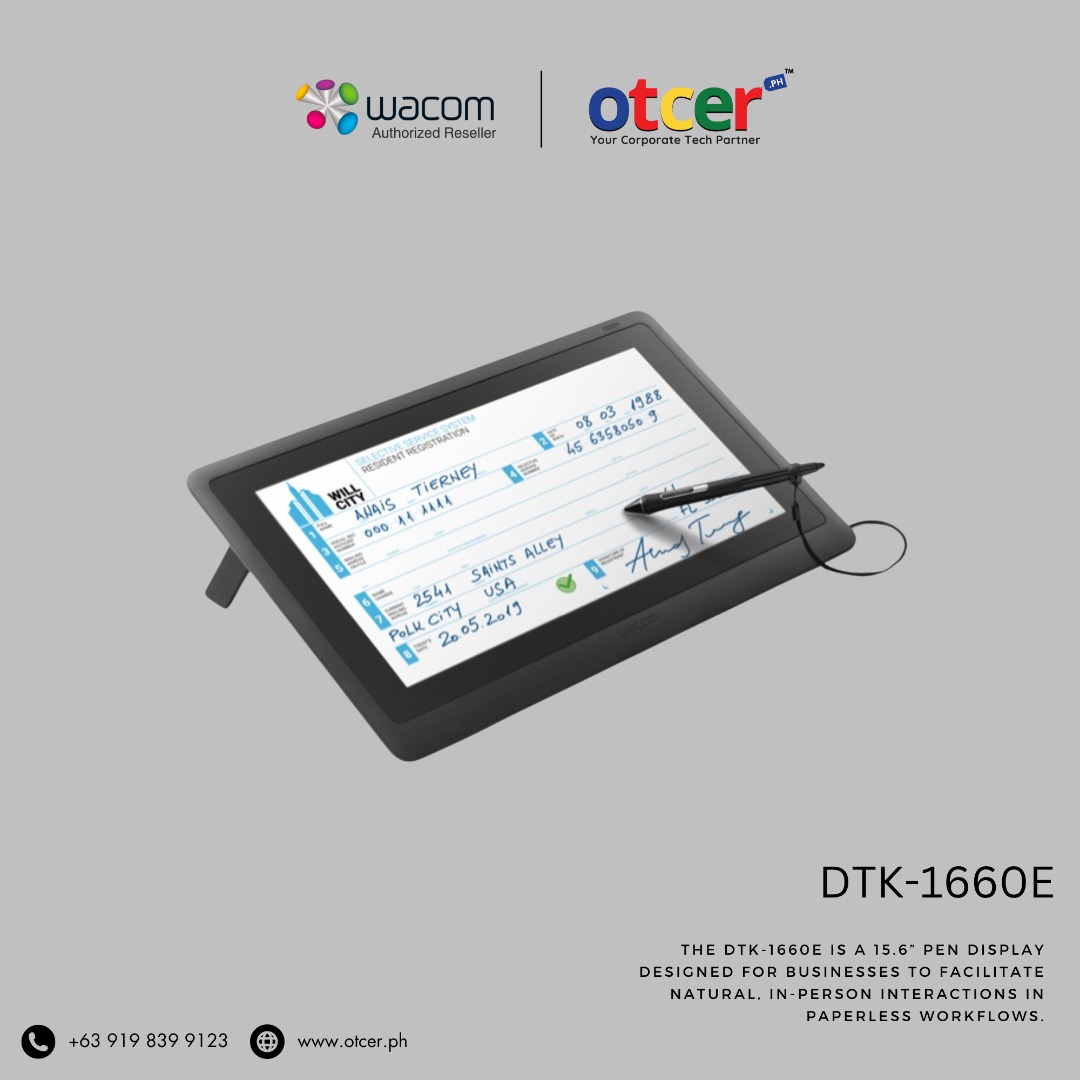 Wacom DTK-1660E, Computers & Tech, Office & Business Technology on ...