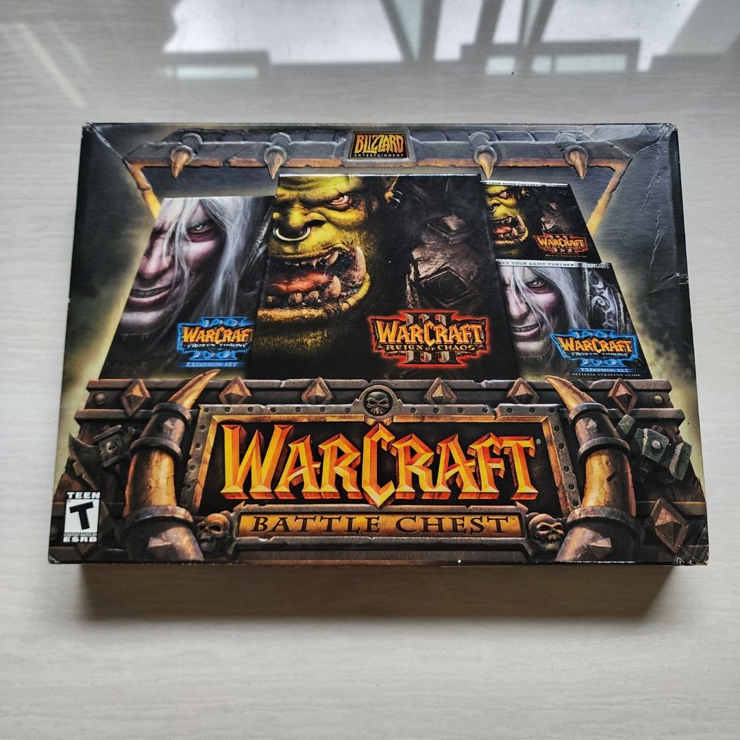 Warcraft 3 Battle Chest (World of Warcraft/WoW), Video Gaming, Video ...