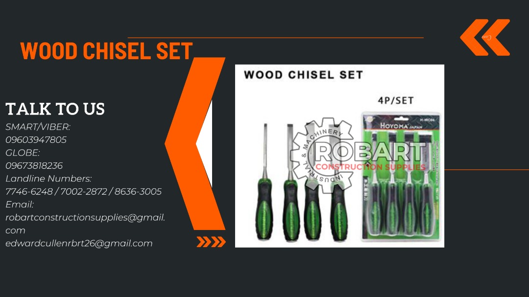 wood chisel set, Commercial & Industrial, Construction Tools ...