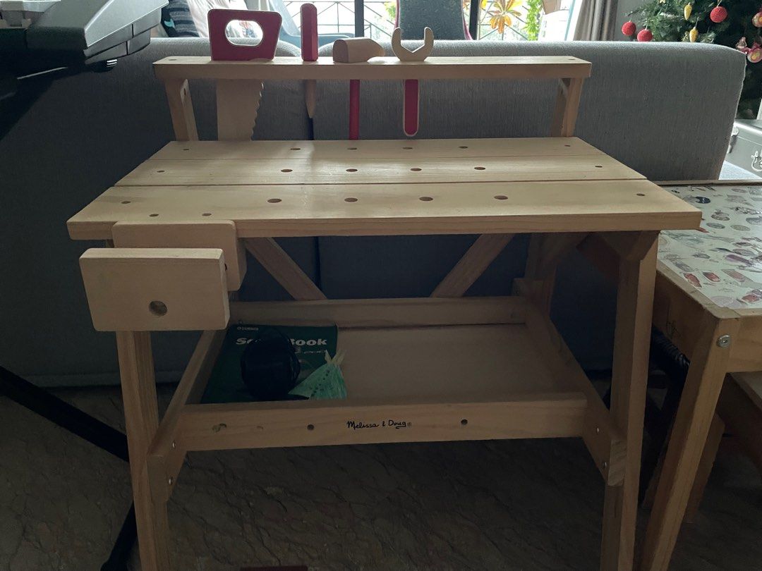 Wooden project workbench, Babies & Kids, Baby Nursery & Kids Furniture ...