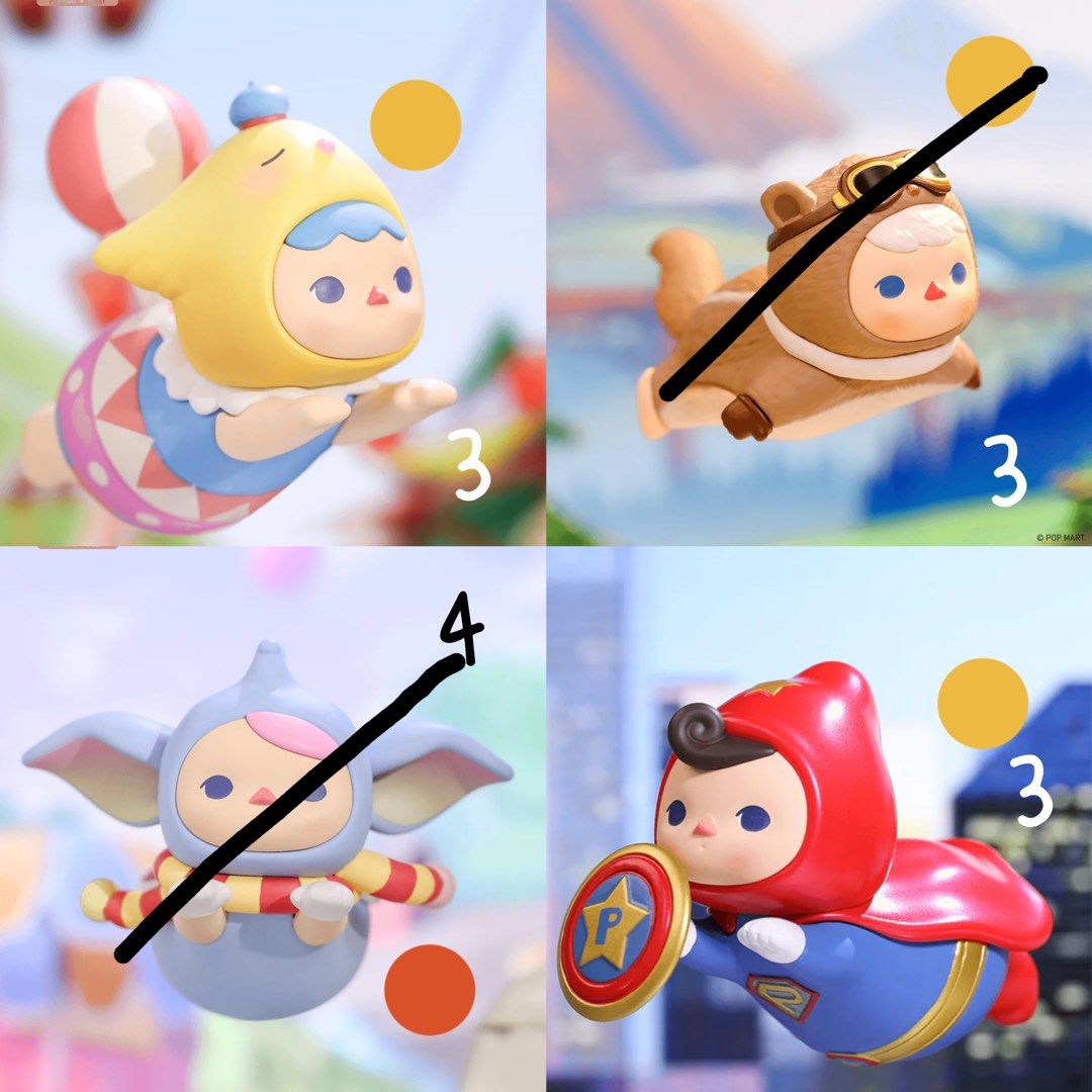 wts popmart assorted pucky, dimoo and more, Hobbies & Toys, Toys ...