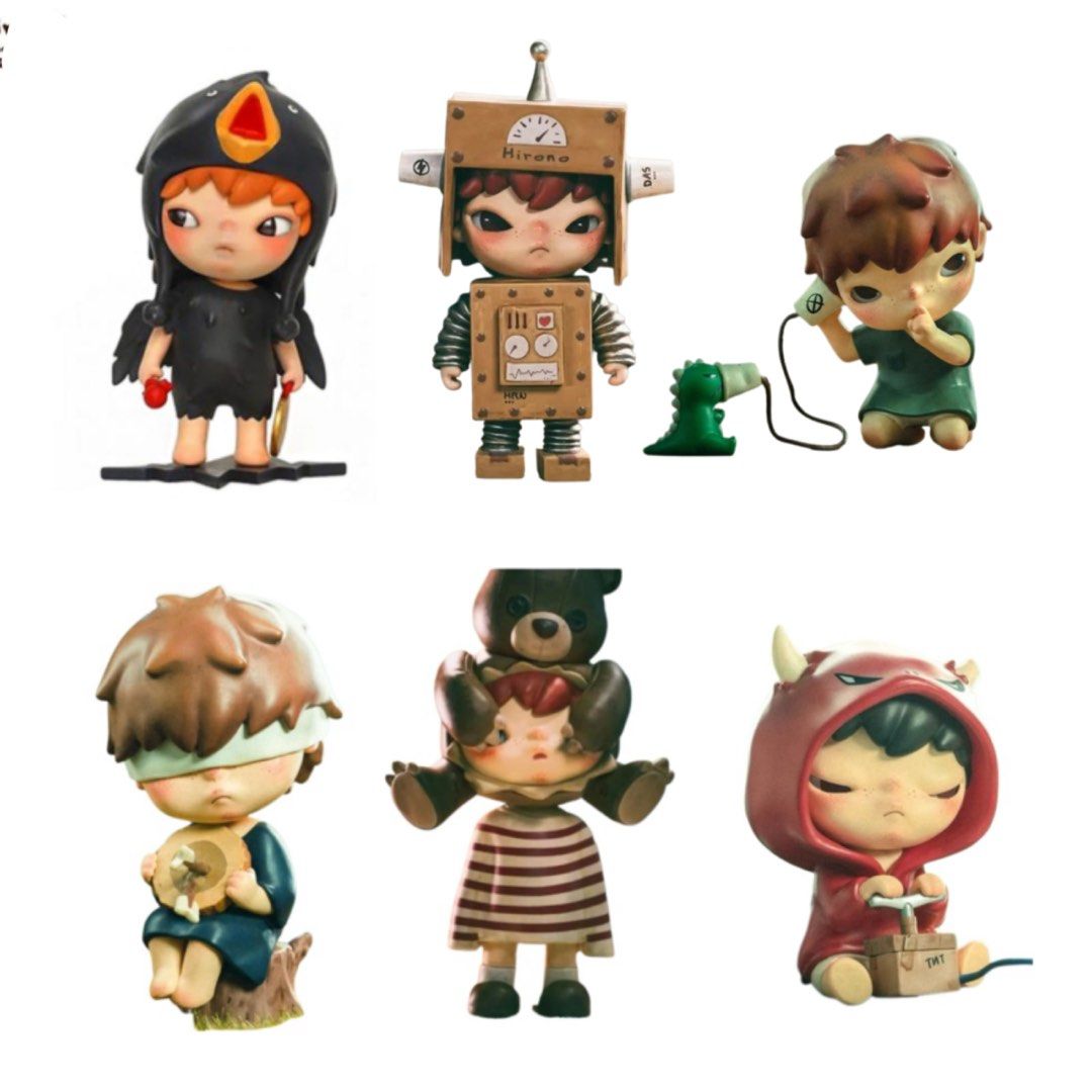 WTS POPMART Hirono The Other one // MIME // Little Mischief // The crow ...