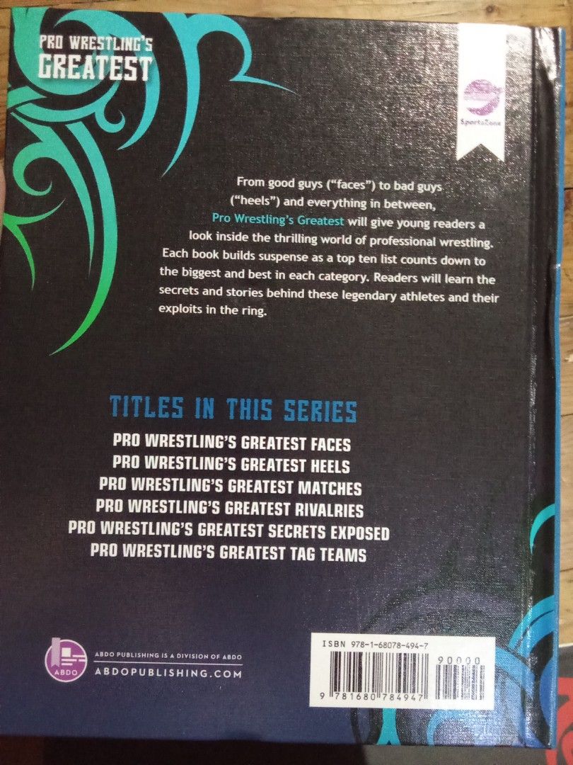 Wwe greatest faces storybook, Hobbies & Toys, Books & Magazines ...