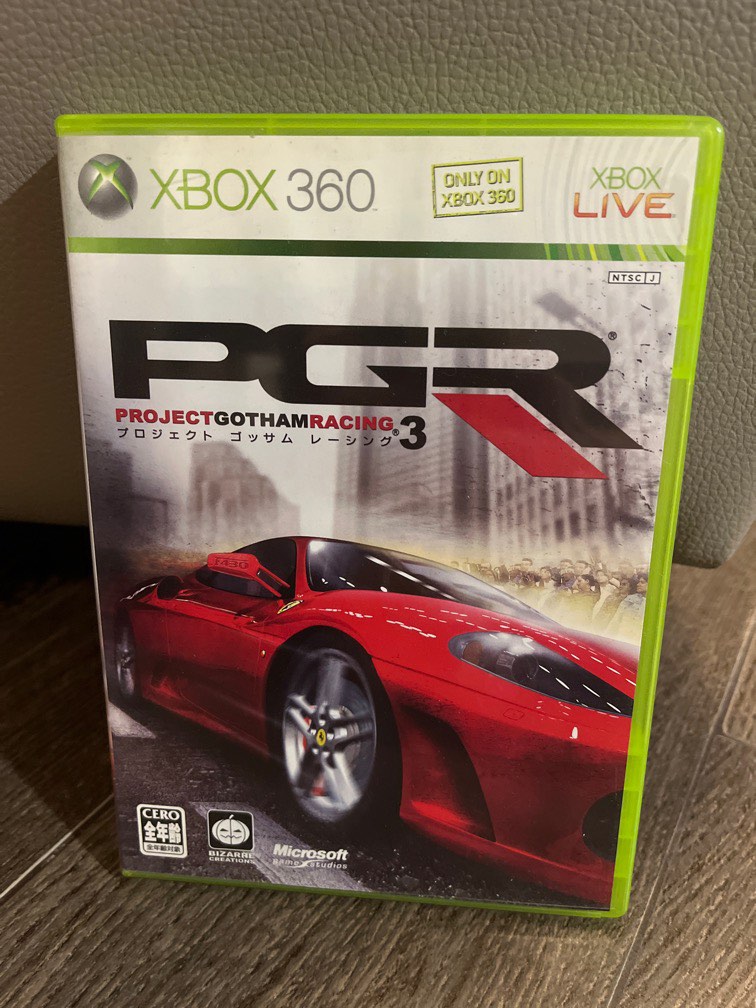 Xbox360 PROJECT GOTHAM RACING 3, 電子遊戲, 電子遊戲, Xbox - Carousell