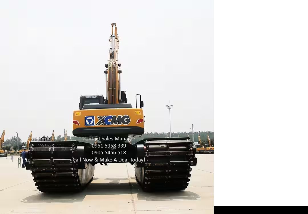 XCMG XE215S amphibious backhoe 1cbm, Special Vehicles, Heavy Vehicles ...