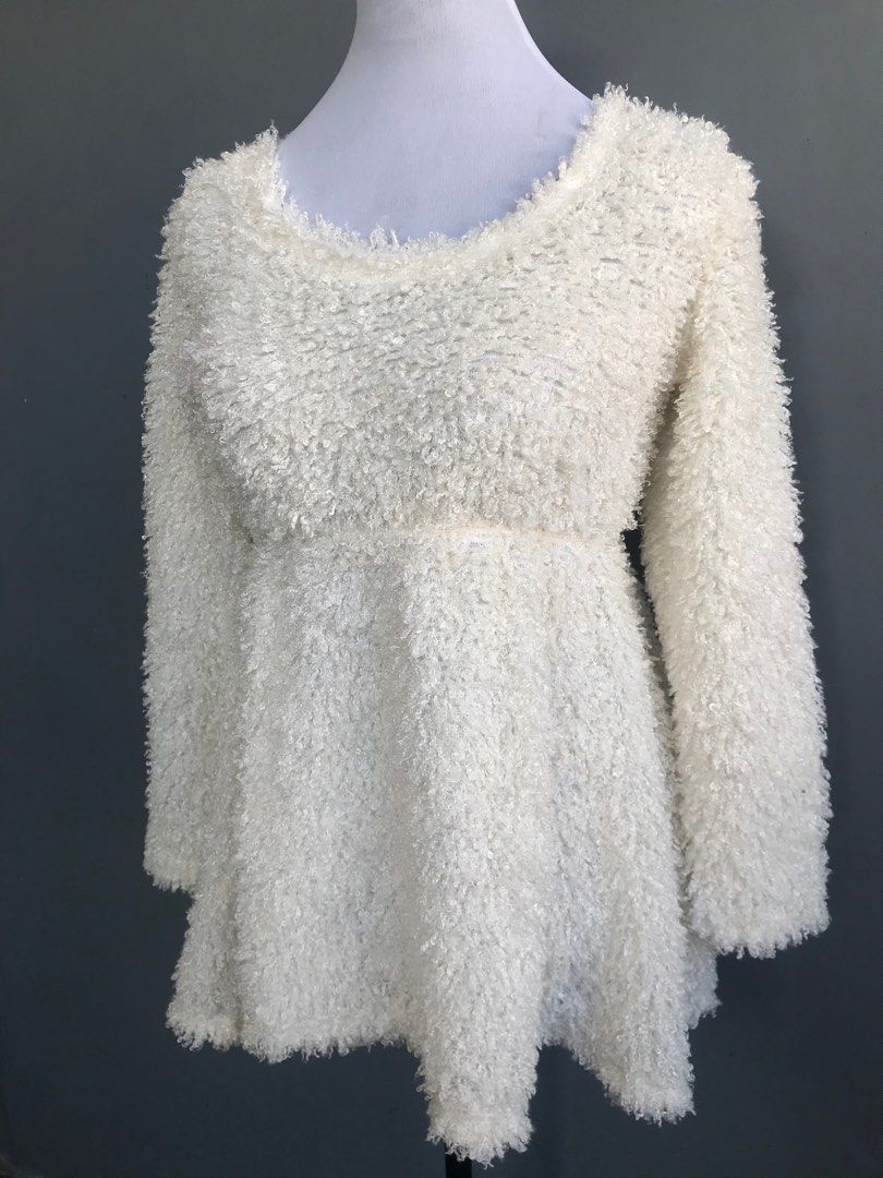 Xhilaration Coat & GRL Japan Fleece Mini Dress/ Oversized Top- Winter ...