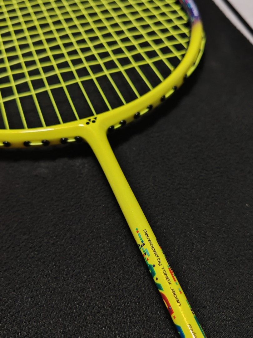 Yonex Nanoflare 002 Clear Badminton Racket, Sports Equipment, Sports ...