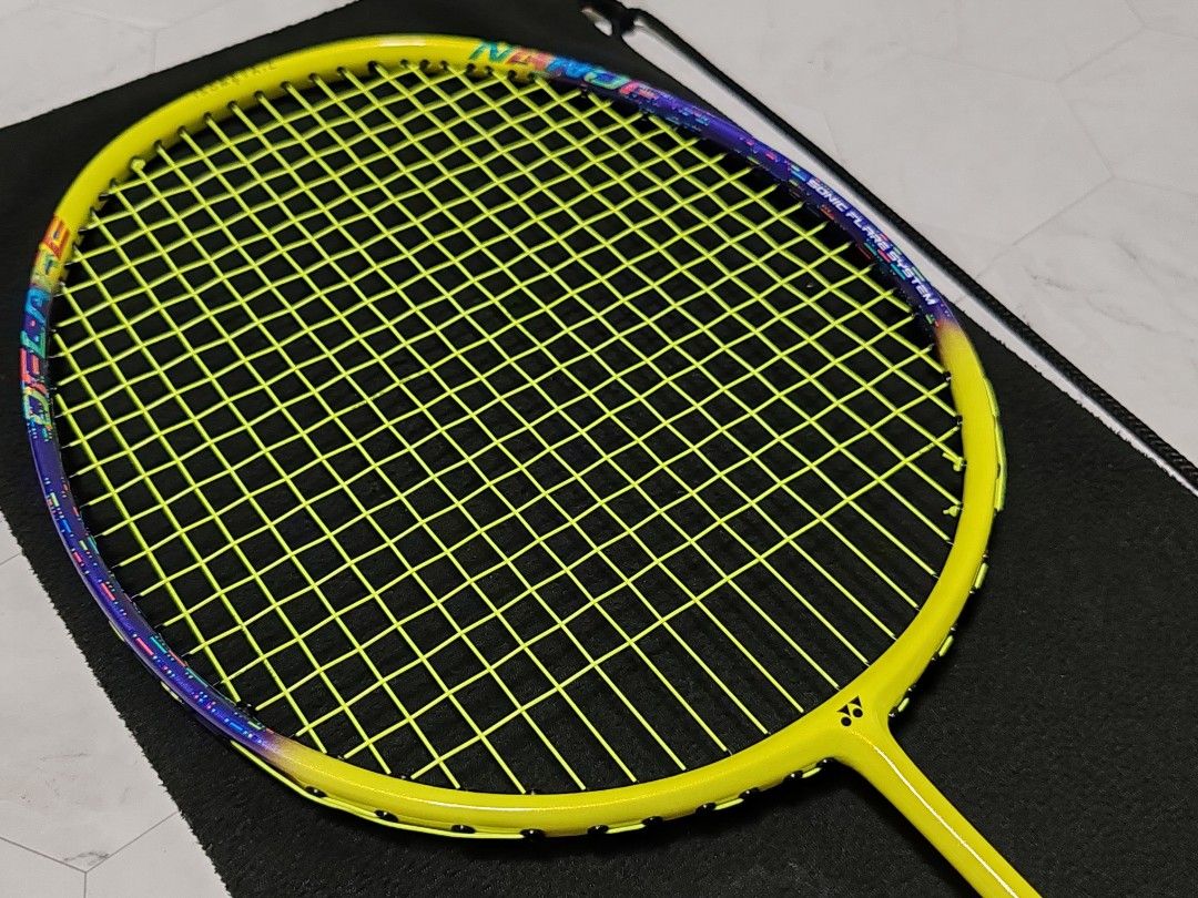 Yonex Nanoflare 002 Clear Badminton Racket, Sports Equipment, Sports & Games, Racket & Ball ...